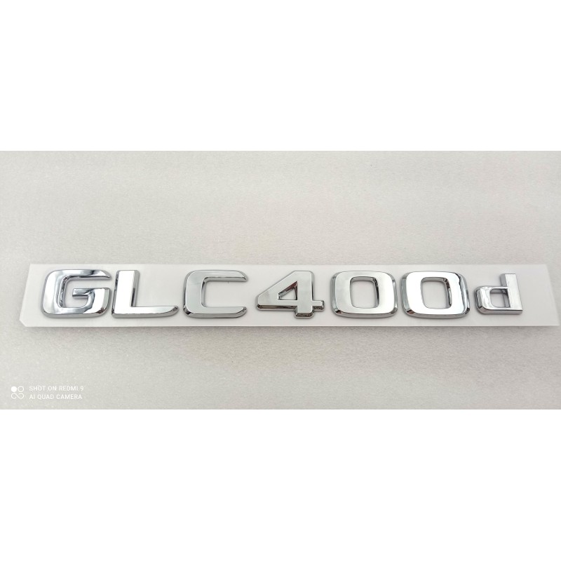 EMBLEMA LETRAS MERCEDES BENZ CLASE GLC GLC400d