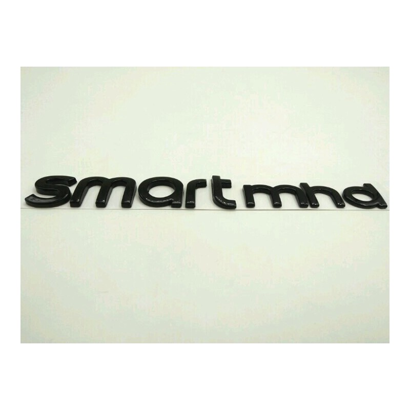 Emblema Trasero SMART MHD Negro