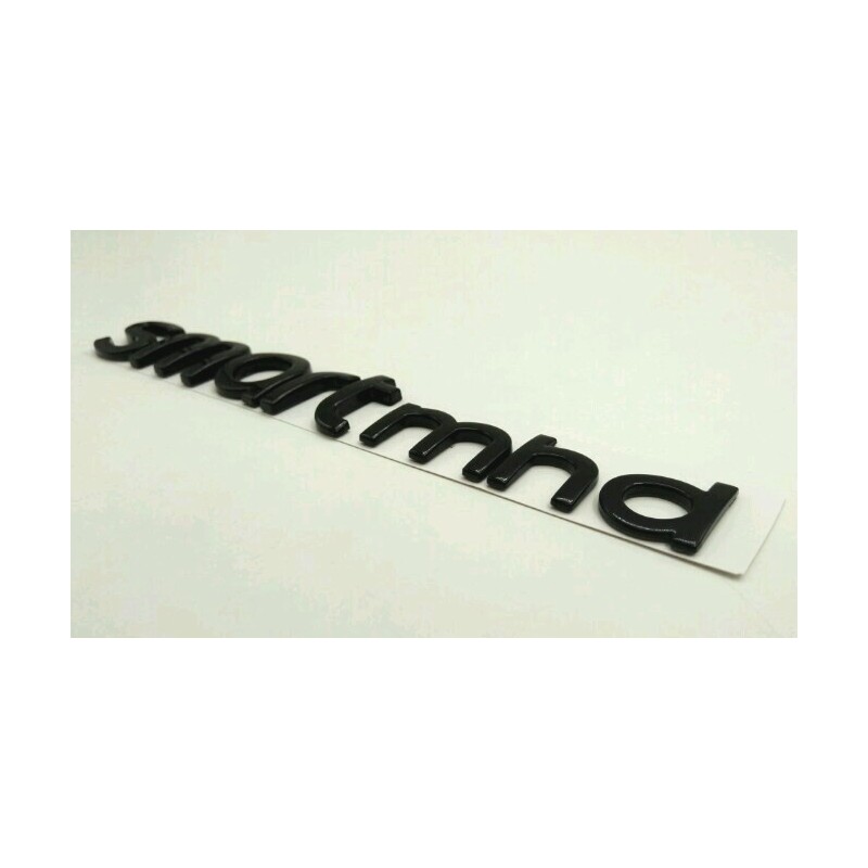 Emblema Trasero SMART MHD Negro