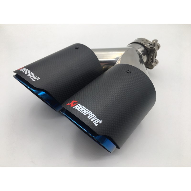 Cola de escape akrapovic 150mm doble