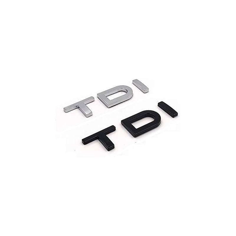 Emblema Trasero AUDI Letras TDI