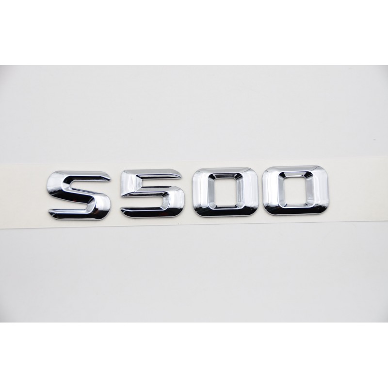 EMBLEMA LETRAS MERCEDES BENZ CLASE S S500