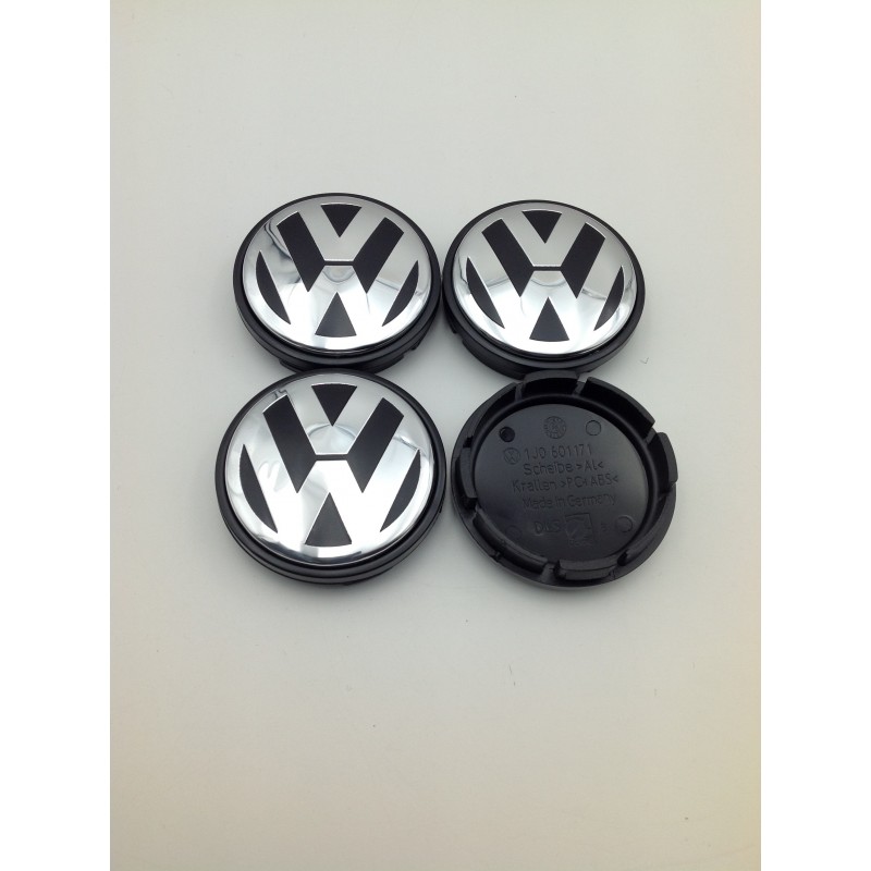 Centro de rueda Volkswagen negro 56mm 1J0601171